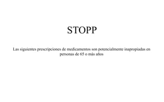 Criterios stopp-start | PPTX