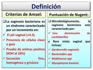 Criterios de nugent y amsel para evaluación de junio 2011 | PDF