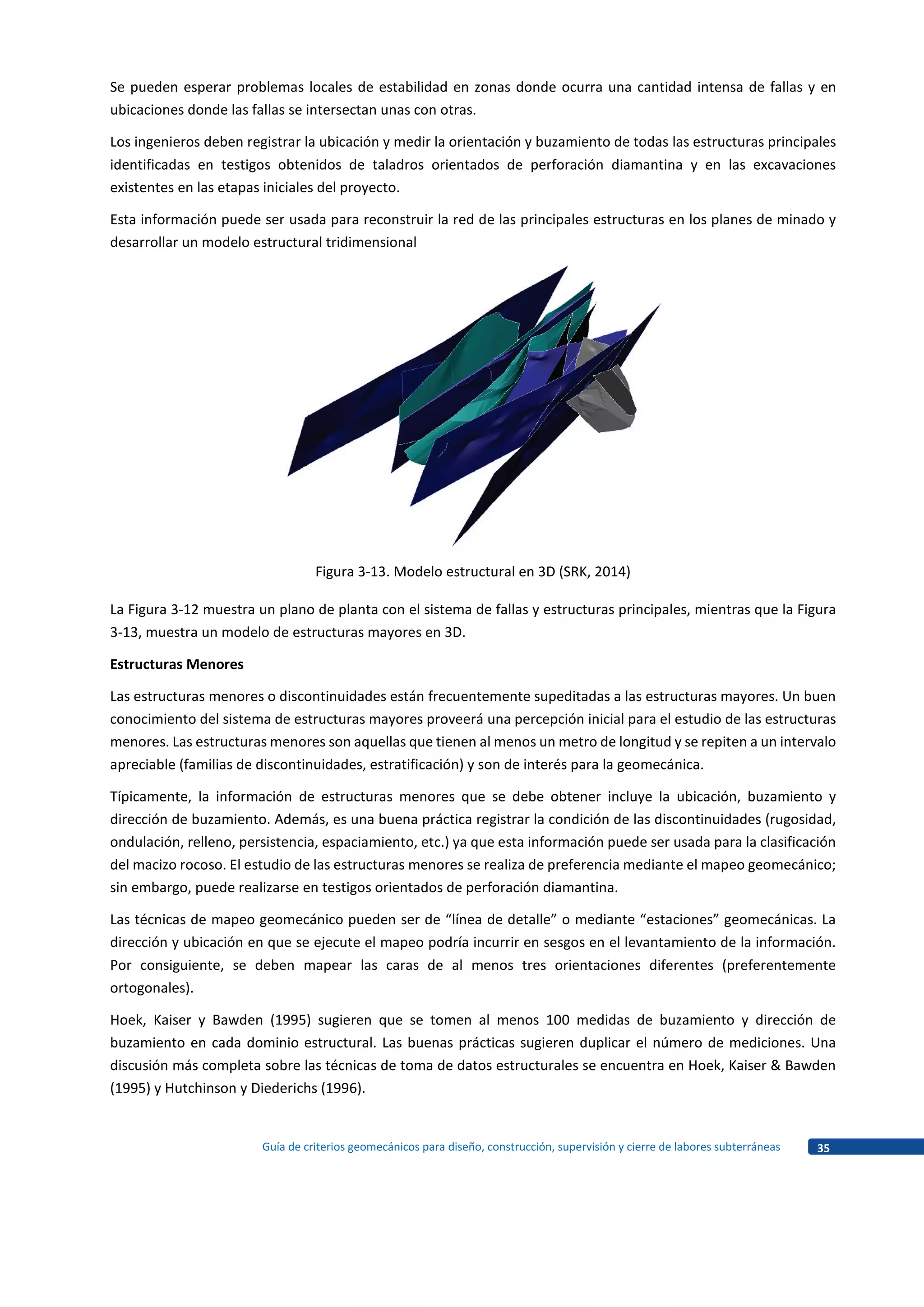 Criterios geomecanicos osinergmin | PDF