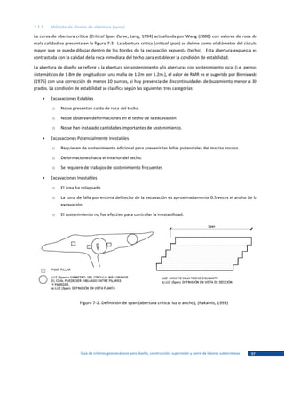 Criterios geomecanicos osinergmin | PDF