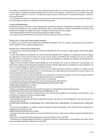 Criteris aval rec_centre | PDF