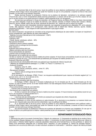 Criteris aval rec_centre | PDF