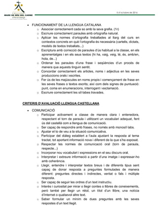 Criteris avaluació 1r 2n | PDF