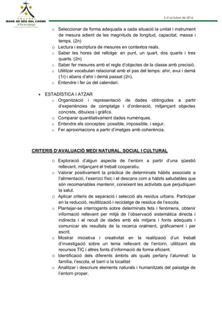 Criteris avaluació 1r 2n | PDF