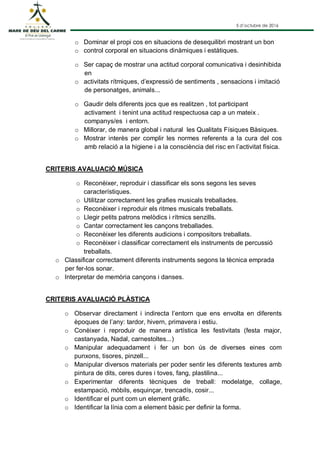 Criteris avaluació 1r 2n | PDF