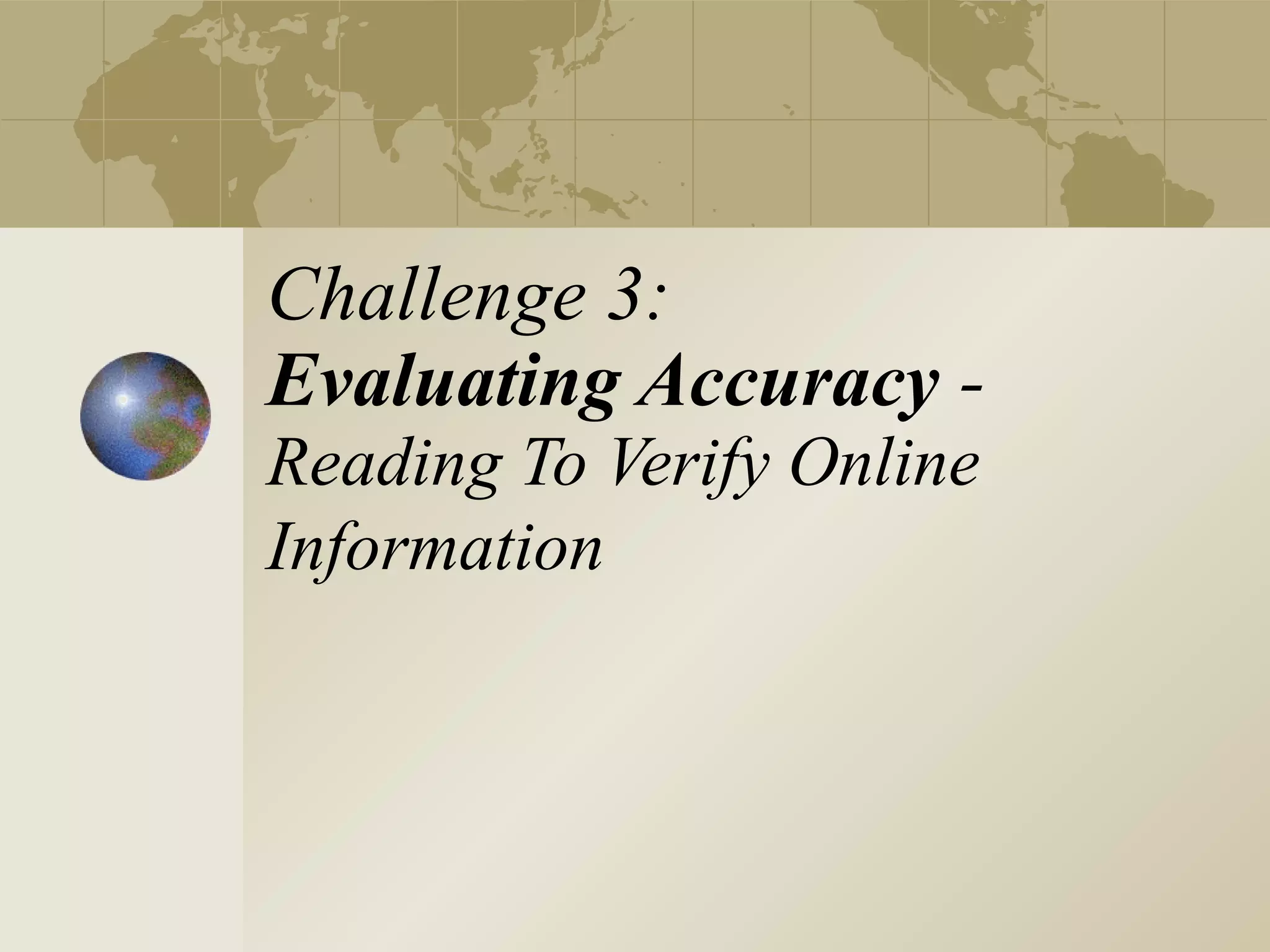 Crit Eval Part 2 | PPT