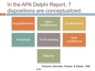 Teachers' critical thinking dispositions through their engagement in ...