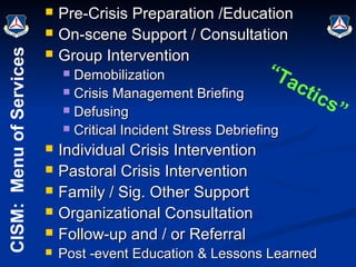 Critical incident-stress-managment-update386 | PPT