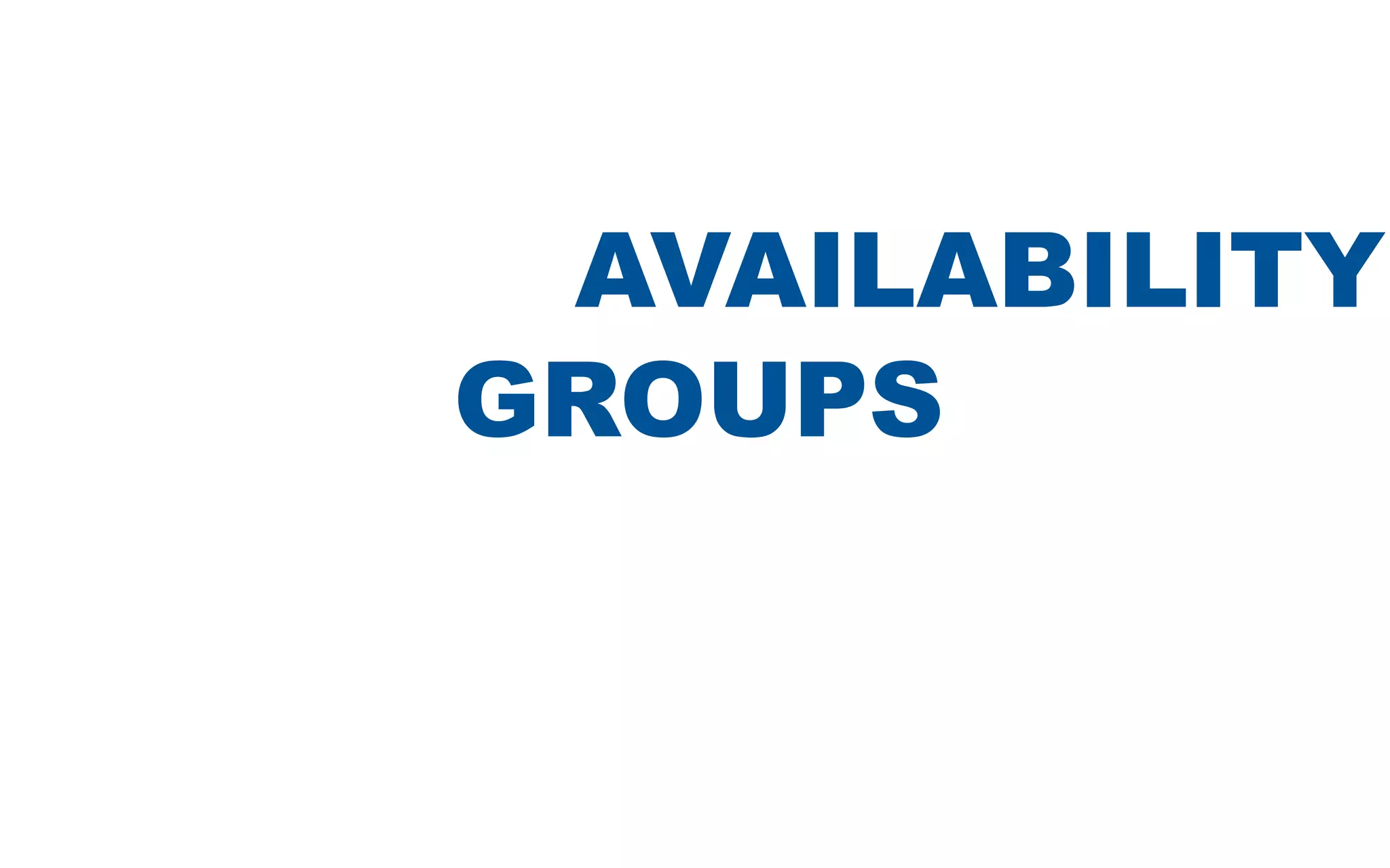 Critical Sql Server Databases Provide Ha With Sql Server Failover Clustering And Cluster Shared