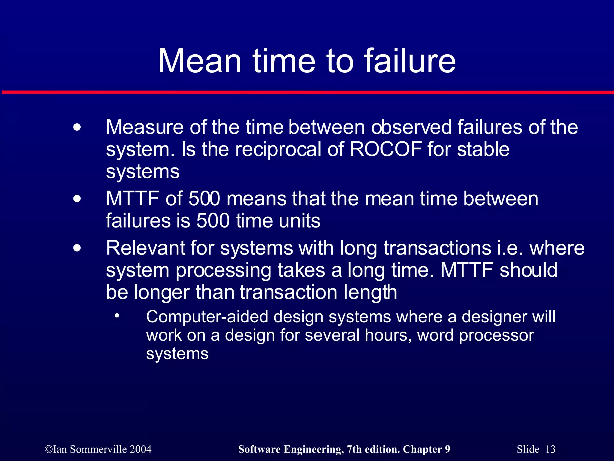 Critical System Specification in Software Engineering SE17 | PPT