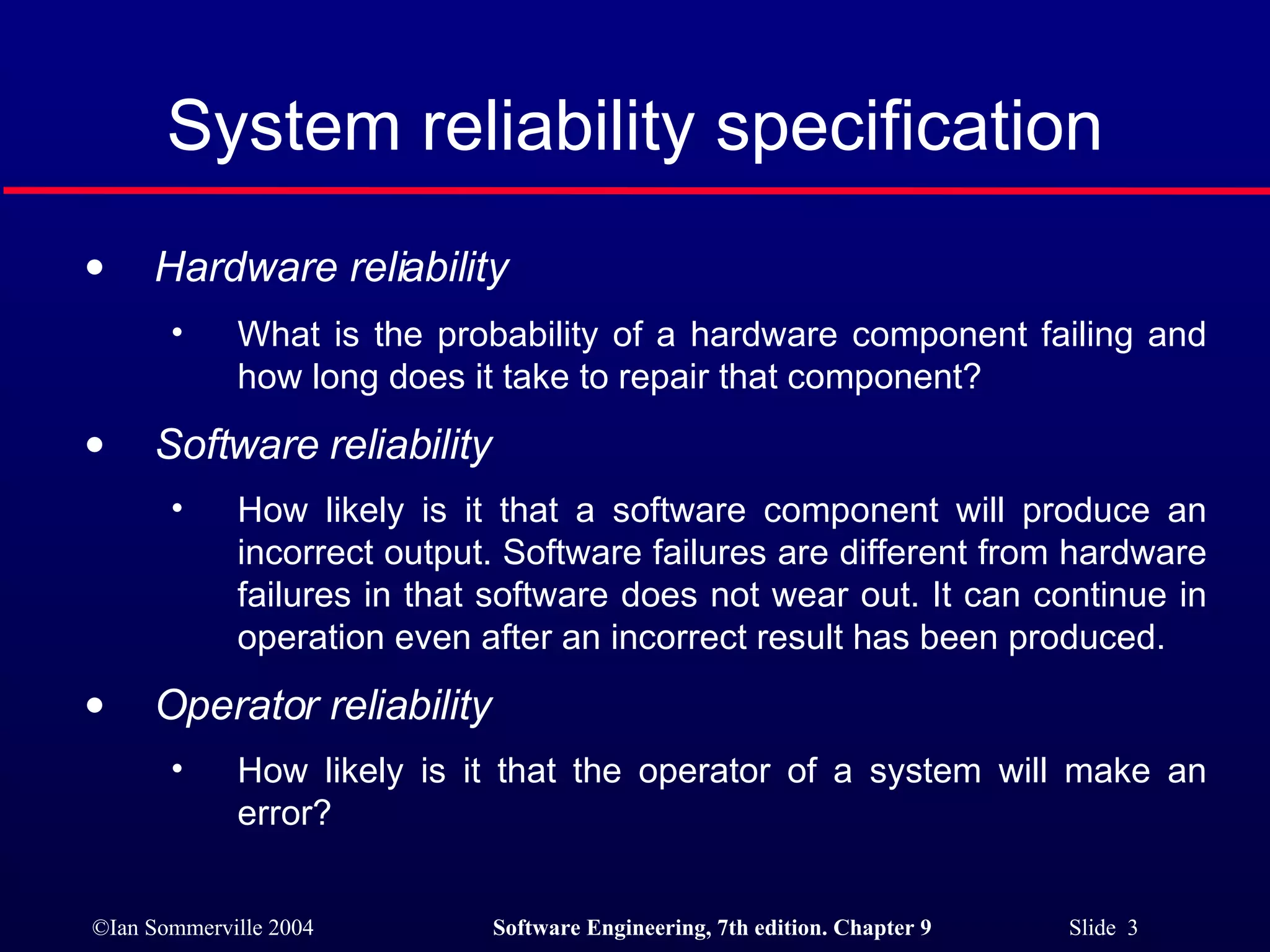 Critical System Specification In Software Engineering Se17 Ppt Operating Systems Computer