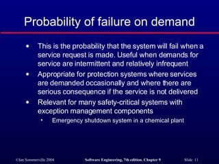 Critical System Specification in Software Engineering SE17 | PPT