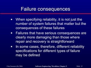 Critical System Specification in Software Engineering SE17 | PPT