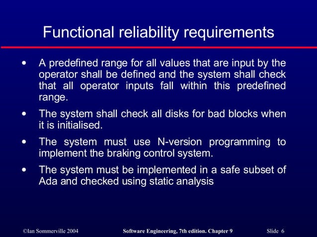 Critical System Specification In Software Engineering Se17 Ppt Operating Systems Computer