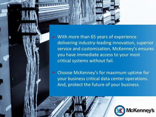 McKenney’s, Inc. Critical Systems - High-Quality Mechanical Services for Mission Critical ...