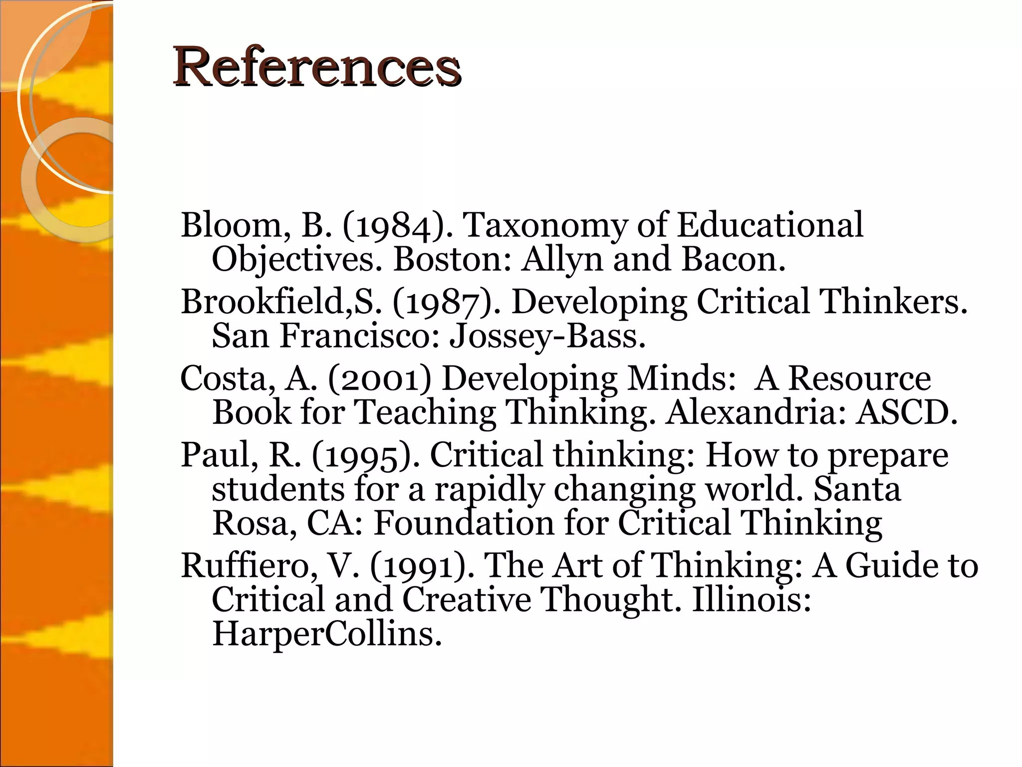 Critical Thinking | PPT