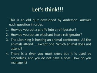 Critical-Thinking - an introduction to communication | PPTX