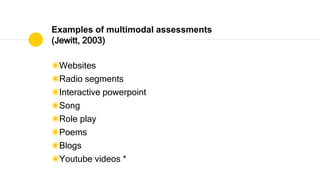 Critical thinking and Multimodal Literacy | PPTX