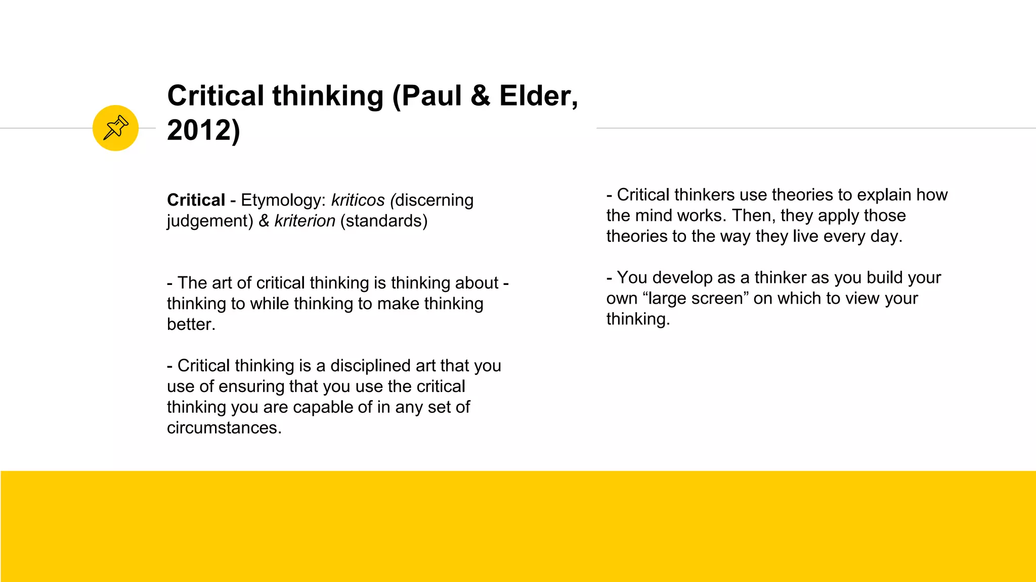 Critical thinking and Multimodal Literacy | PPTX