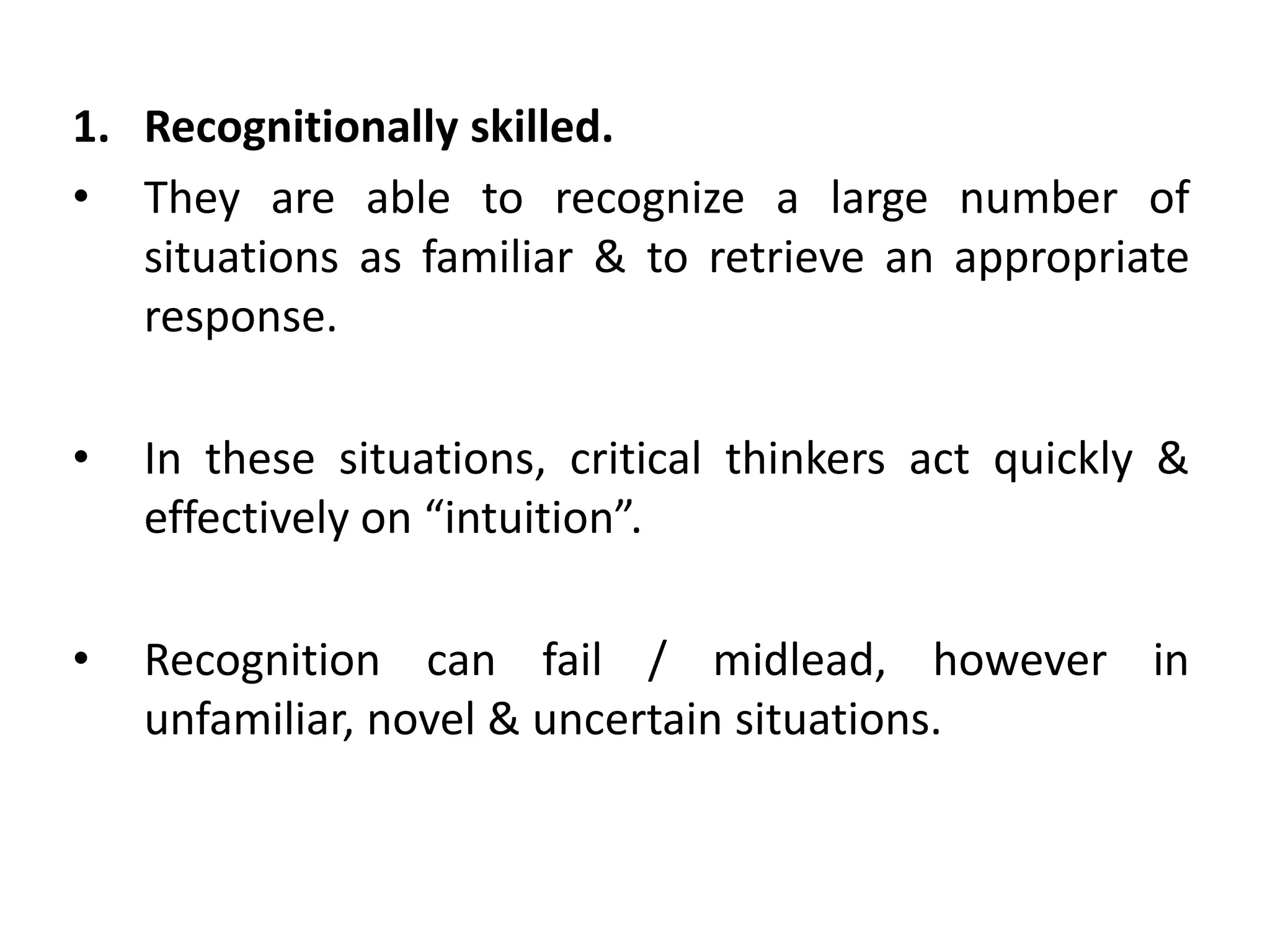 Critical thinking-basics-ppt | PPT