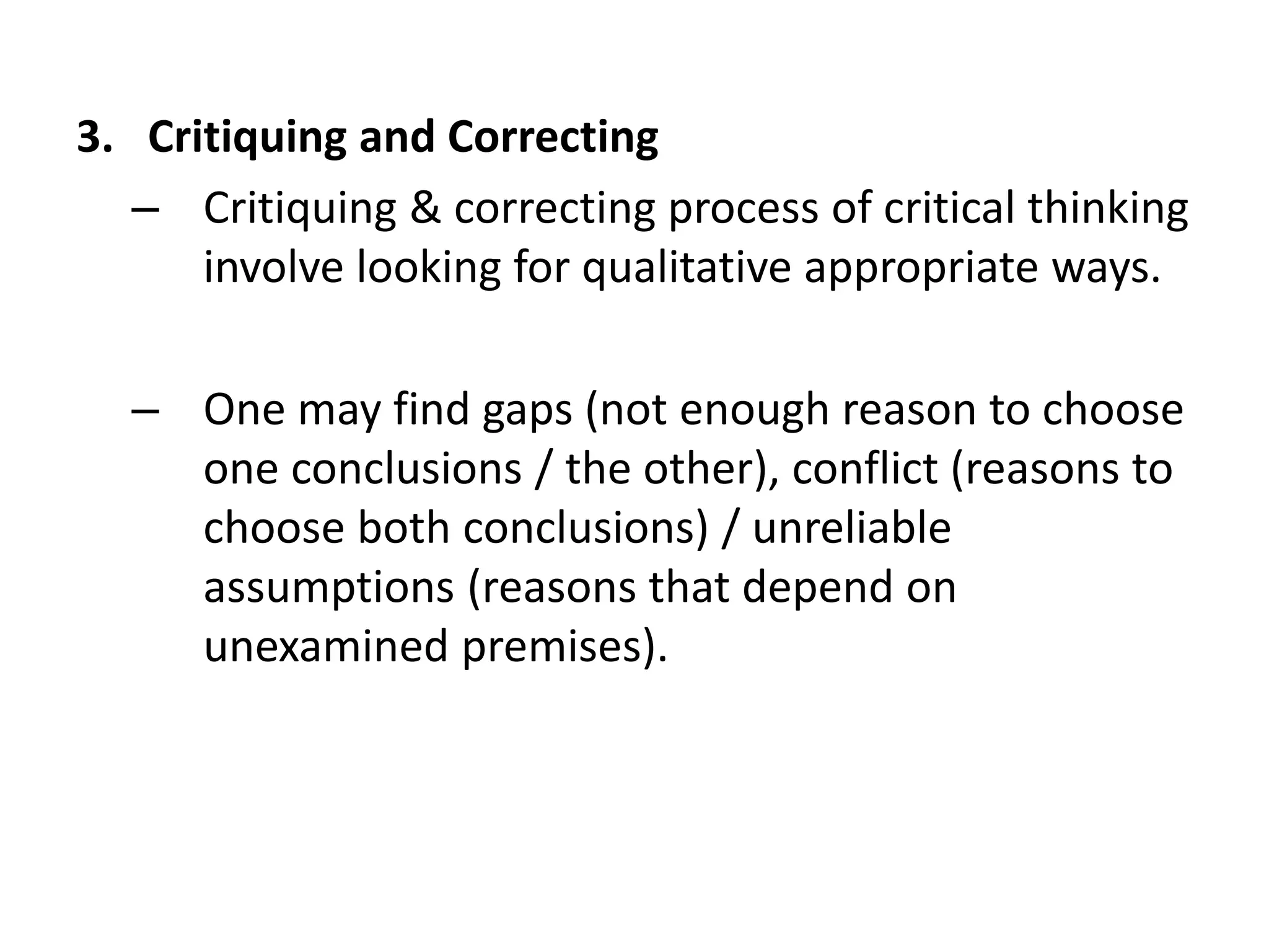 Critical thinking-basics-ppt | PPT
