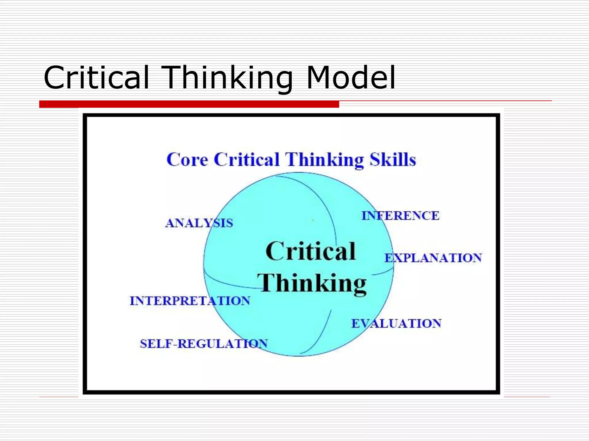 critical-thinking-in-education | PPT