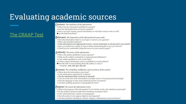 Critical (academic) reading workshop | PDF