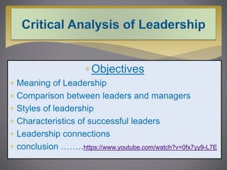 Critical Analaysis in Leadership Styles.pptx