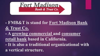 FMB&T Critical Analysis | PPSX