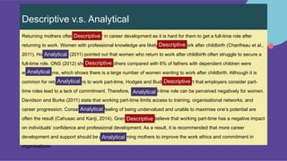 Critical analysis developing your writing dw | PPTX