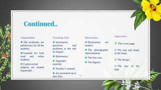 Critical analysis of a secondary school physical science text book ...