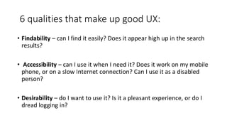 Critical analysis of a website design | PPT