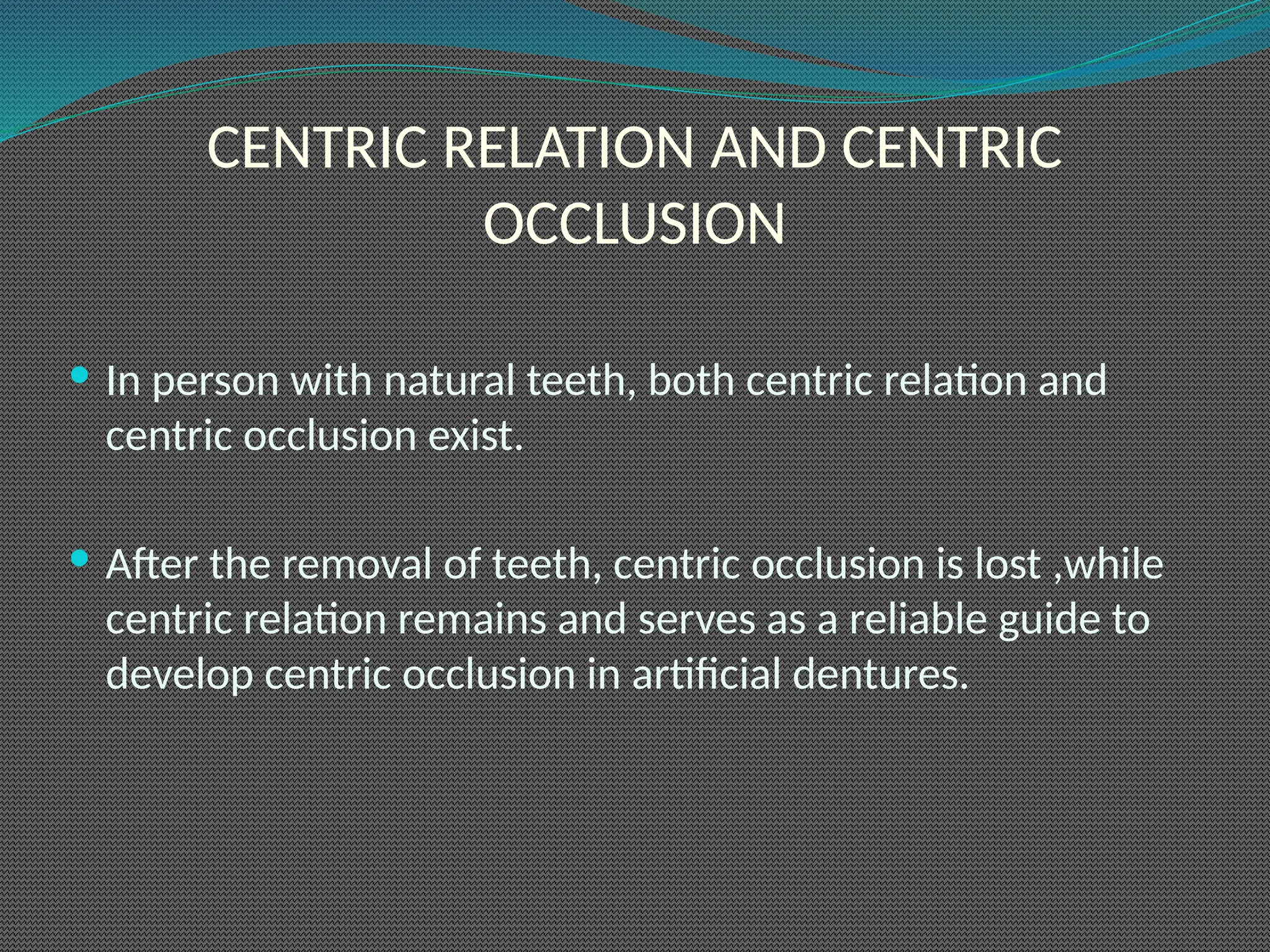 CRITICAL ANALYSIS OF CENTRIC RELATION.pptx
