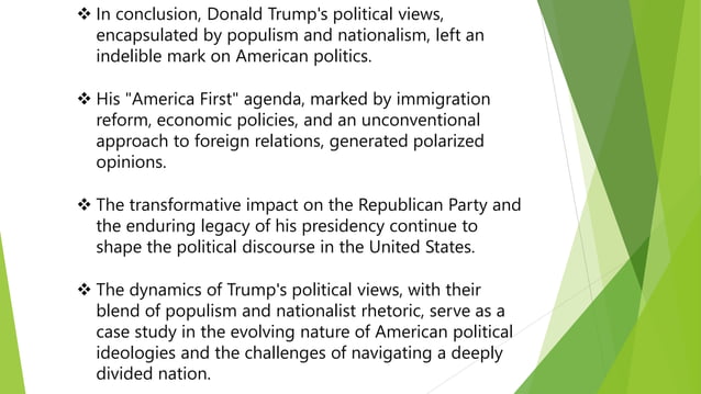 Critical Analysis of Donald Trump's Political Views.pptx
