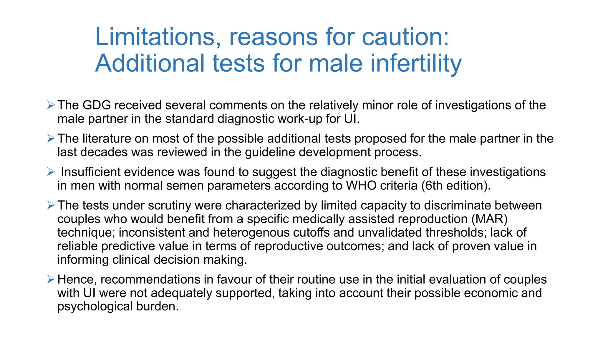 Critical Analysis of ESHRE Guidelines on Unexplained Infertility | PPTX