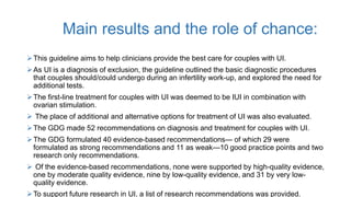 Critical Analysis of ESHRE Guidelines on Unexplained Infertility | PPTX