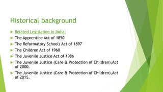 Critical analysis of juvenile justice system ppt | PPTX