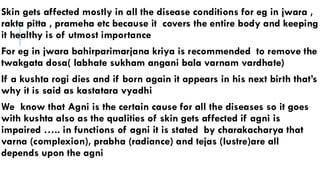Critical analysis of Maha kushta and kshudra kushta wsr to modern and ...