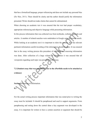 Critical analysis of portfolio | PDF | Free Download