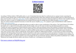 Critical Analysis Of Research Articles | PDF