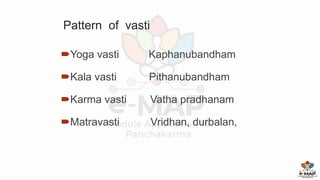 Critical analysis of role of Vasti Karma in Gridhrasi.pptx