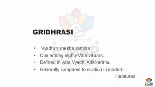 Critical analysis of role of Vasti Karma in Gridhrasi.pptx