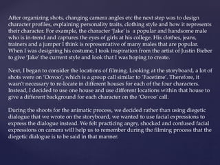 Critical analysis of the animatic process | PPT