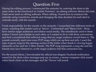 Critical analysis of the animatic process | PPT