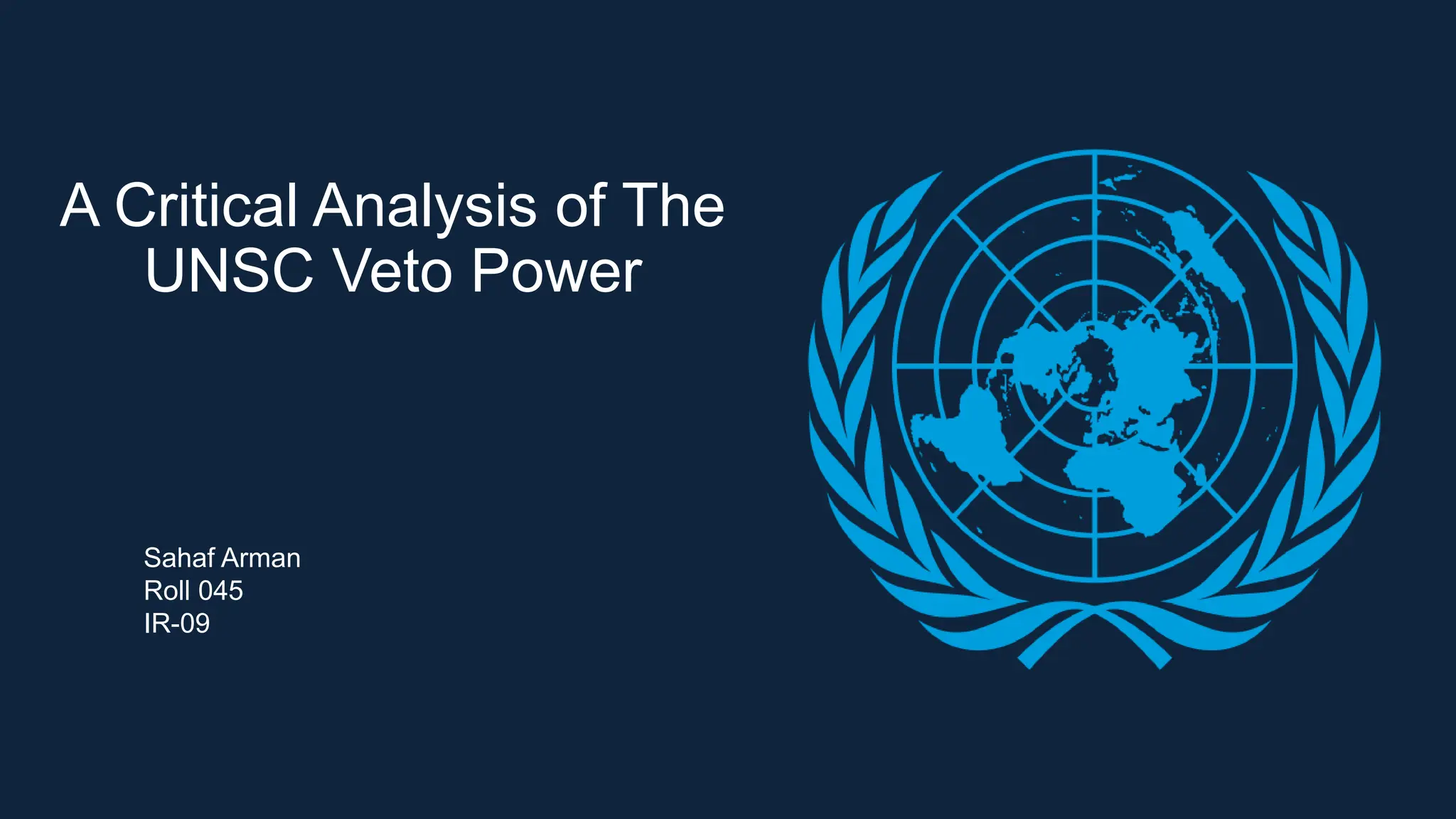 Critical Analysis of UNSC Veto Power.pptx