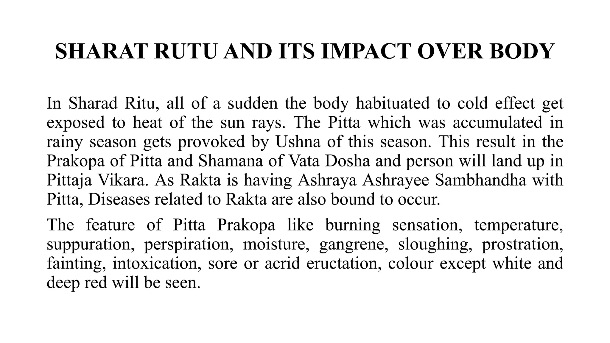 Critical analysis on Ritu Sandhi | PPTX