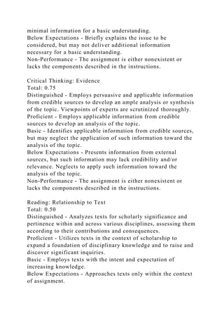 Critical Analysis Paper Describe an example of a contract that.docx