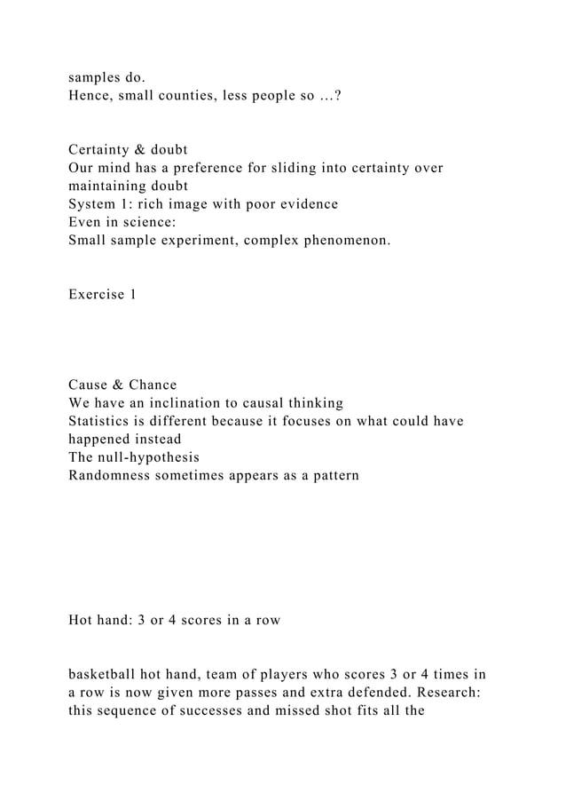 Critical Analytical ThinkingPart II Heuristics and Bias.docx