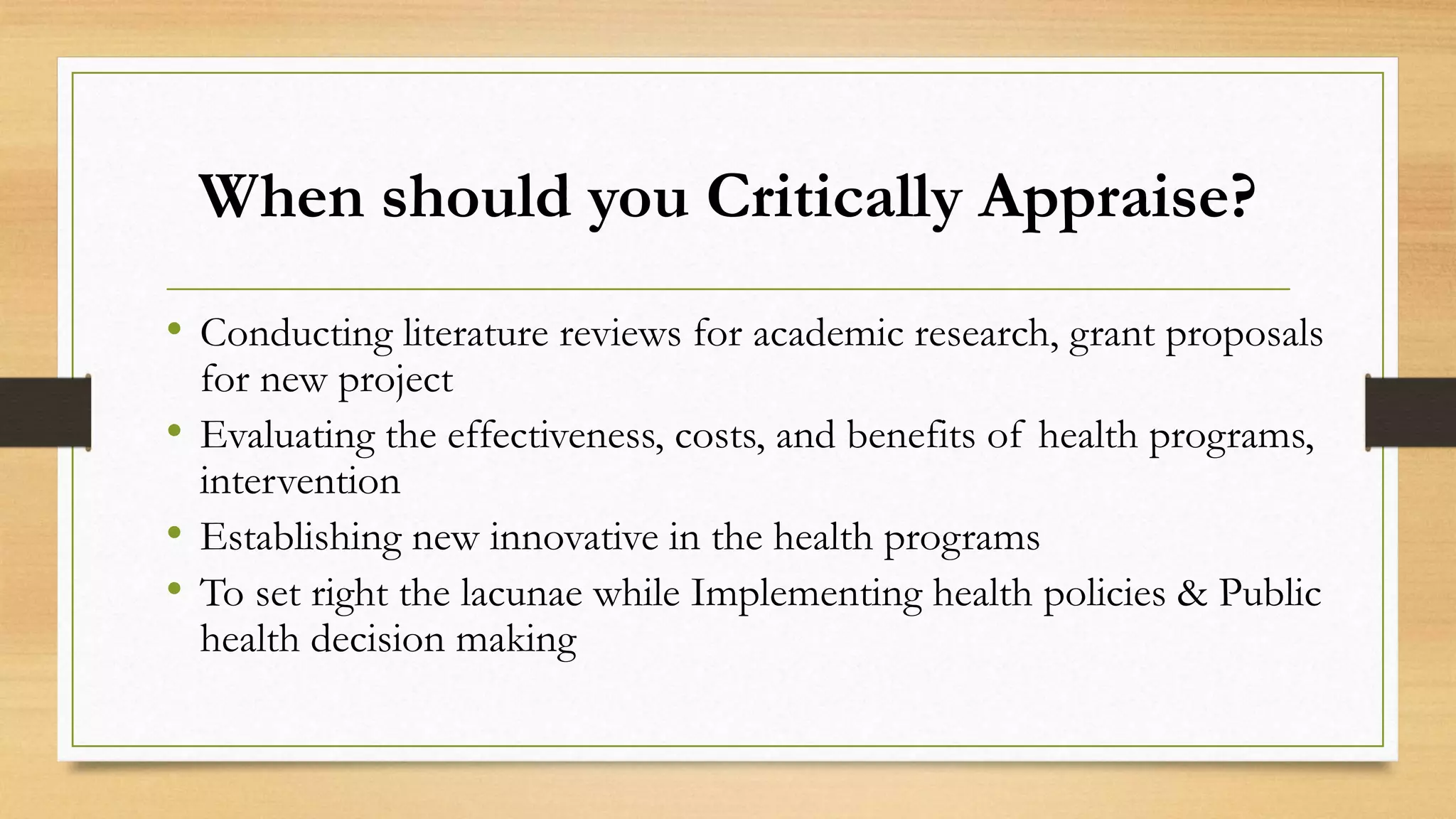 Critical appraisal-MP-2023.pptx