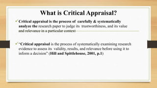 Critical appraisal-MP-2023.pptx
